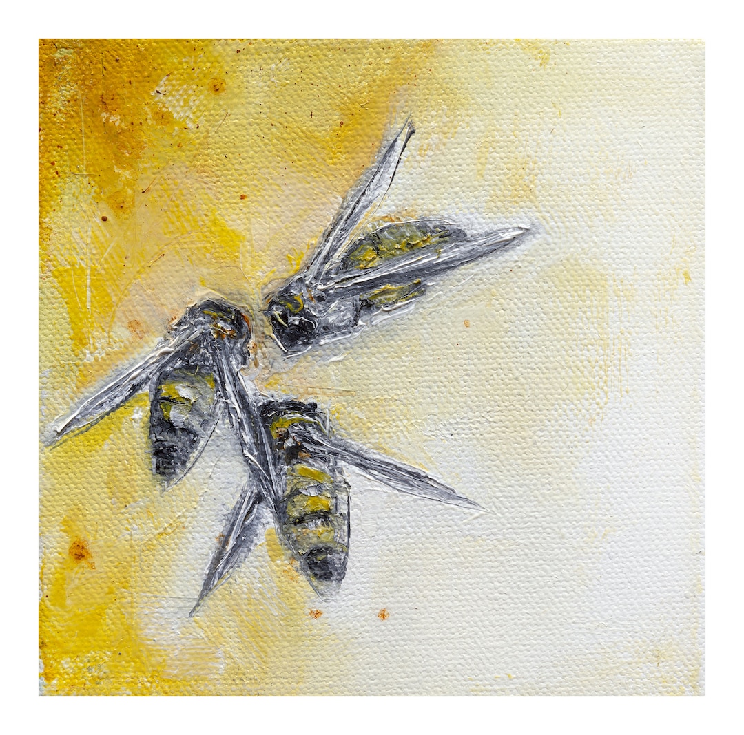 Affordable Honey Bee Print for Bee Lovers Beautiful Art Prints. Bee ...