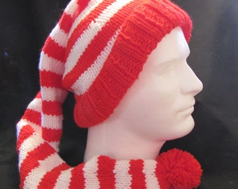 Knit stocking cap | Etsy