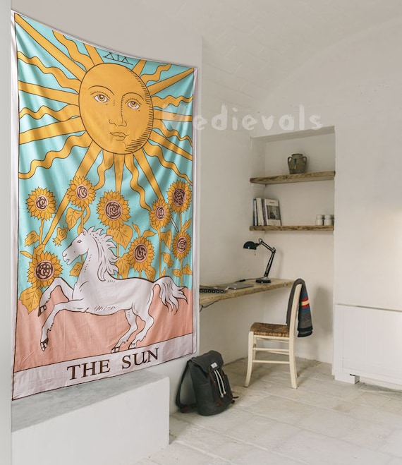 Sun Tapestry Background