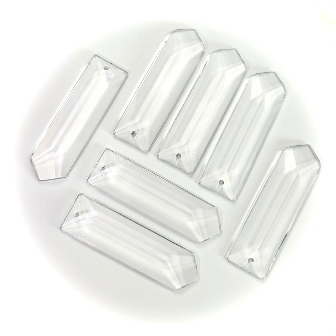 Swarovski Spectra Crystal Components Art.# 8290 - 63x18mm Clear Crystal ...