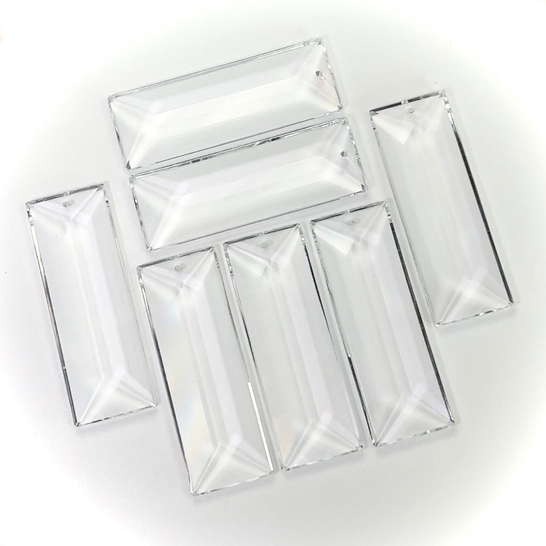Swarovski Spectra Crystal Components Art.# 8291 - 63x22mm Clear Crystal ...
