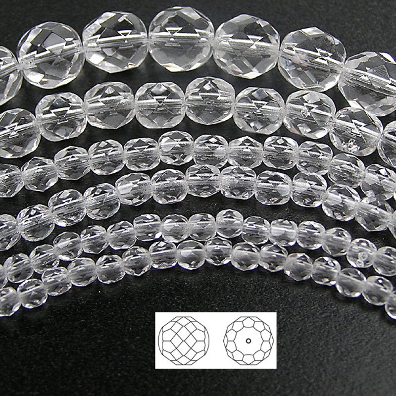 Large Clear Macrame Beads - Etsy