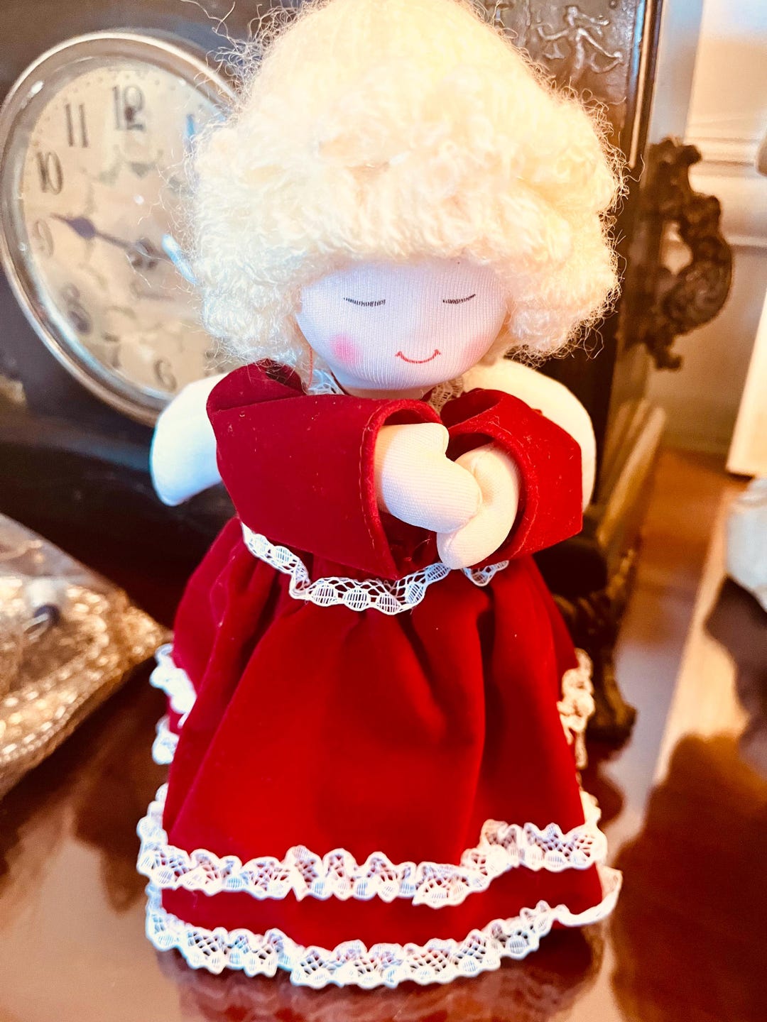 Angel Tree Topper Vintage by Russ Bernie - Etsy