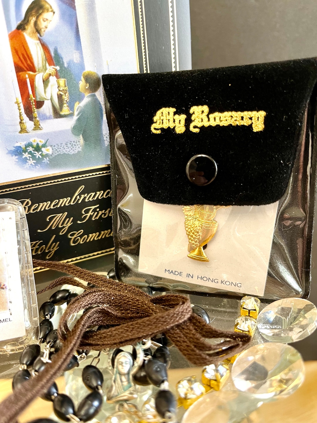 Vintage Holy Communion Set - Etsy