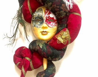 Carnival Mask on Stick - Etsy