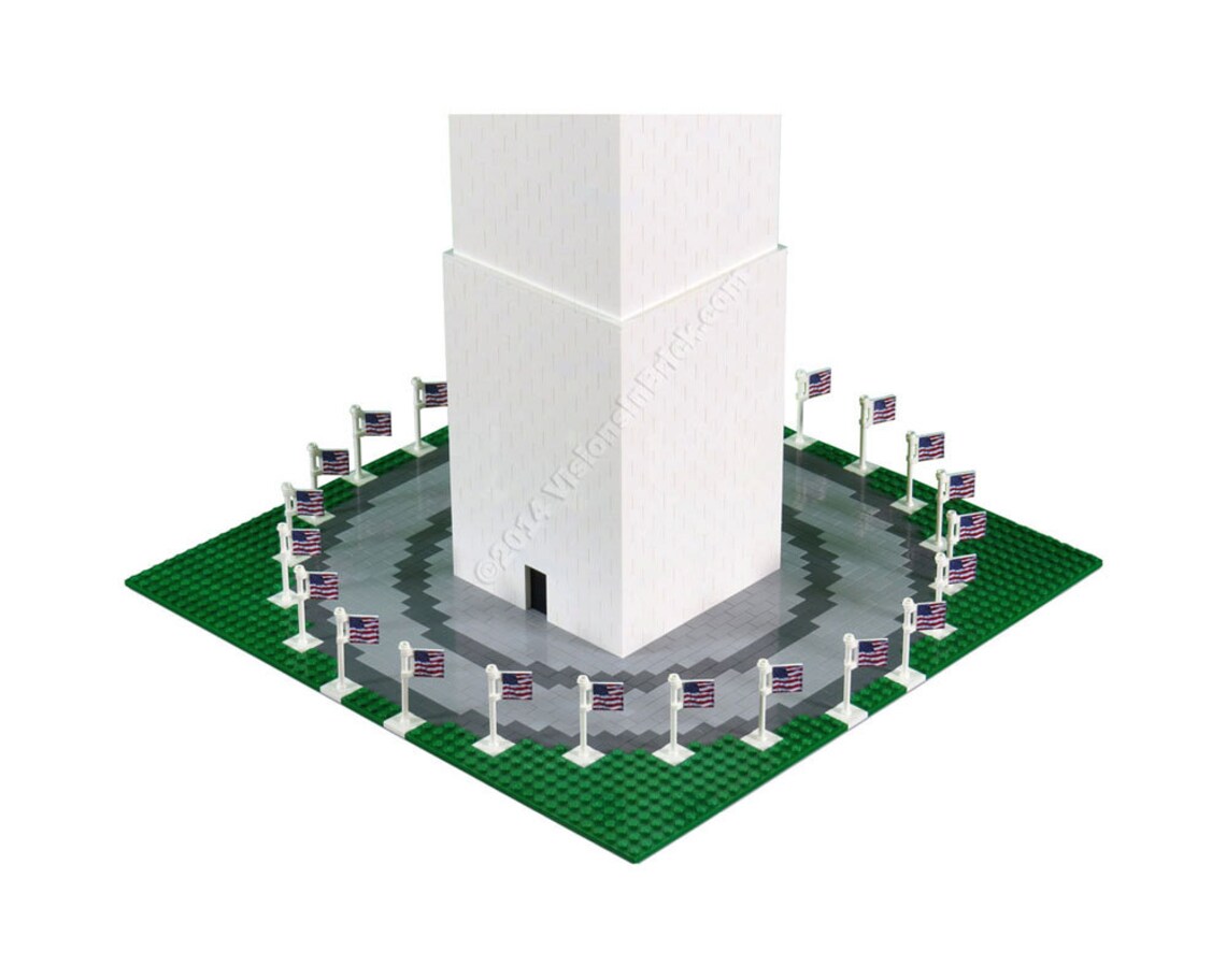 Custom LEGO Washington Monument FULL SET | Etsy