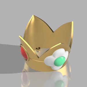Cosplay Accessory Princess Daisy Crown 3D File - Etsy