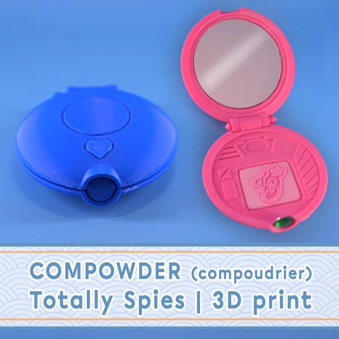 COMPOWDER From TOTALLY SPIES | 3D Printed Kit - Etsy