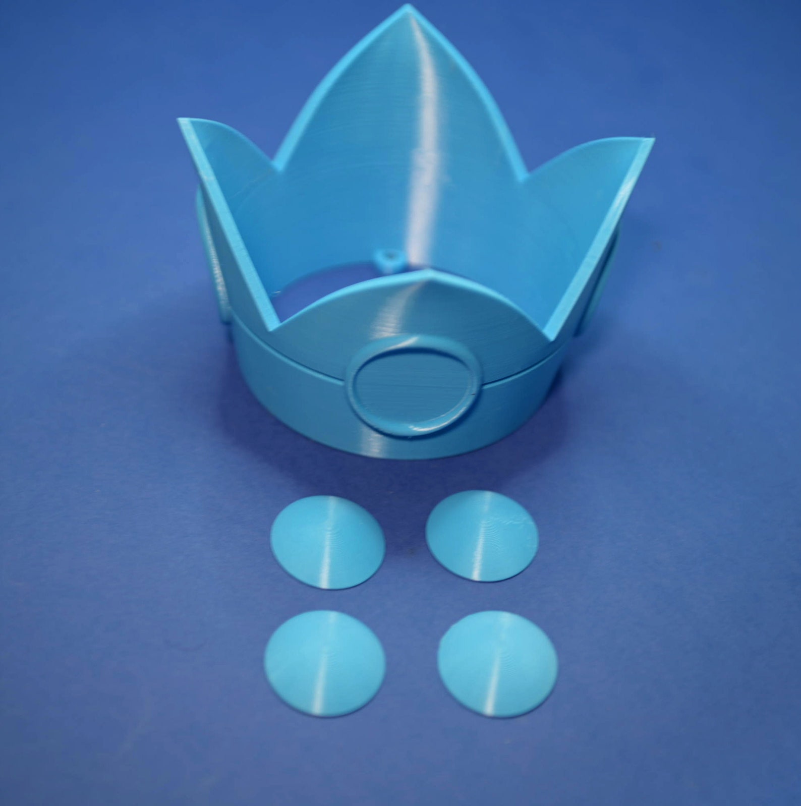 Cosplay Accessory Princess Peach Crown 3D Print STL File - Etsy