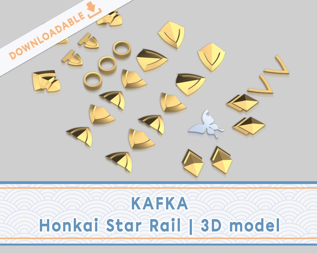 Kafka | Honkai: Star Rail 3D File - Etsy