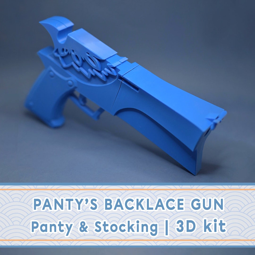 Backlace Panty Gun 3D Printed Kit - Etsy