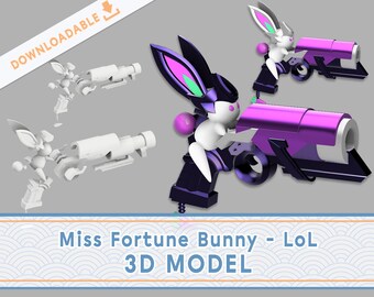 Arcade Miss Fortune Guns 3d Printed Kit League of Legends - Etsy