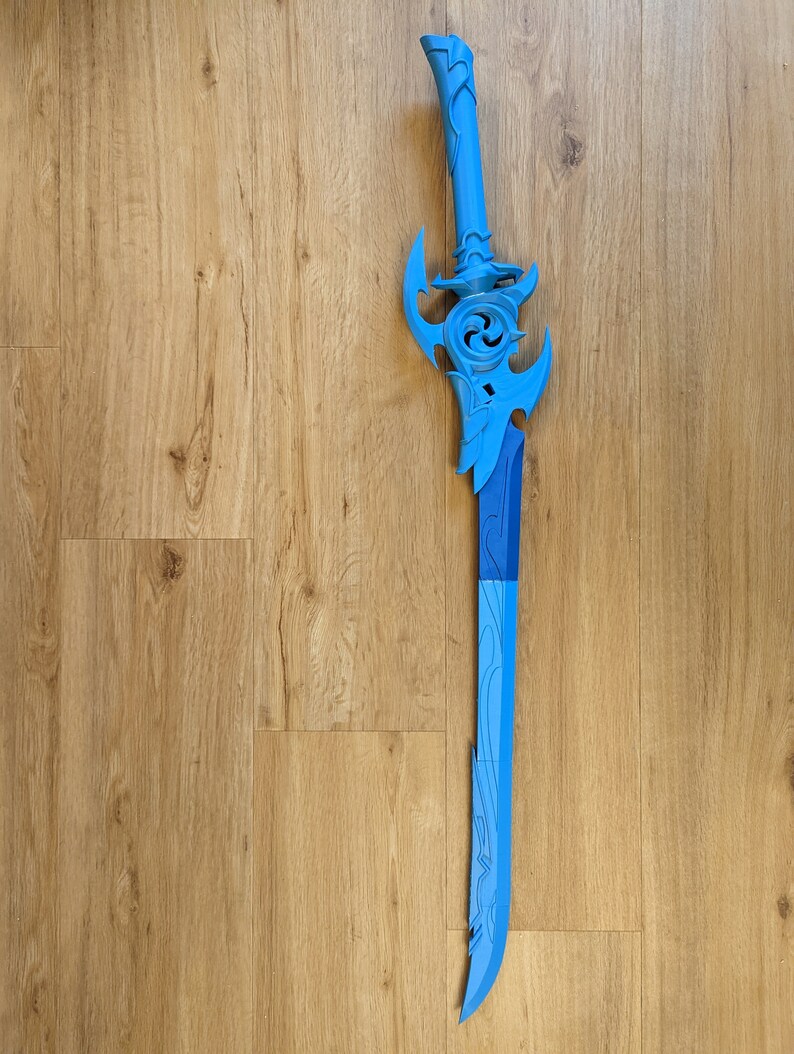 Genshin Impact Mistsplitter Reforged 3D Model File - Etsy