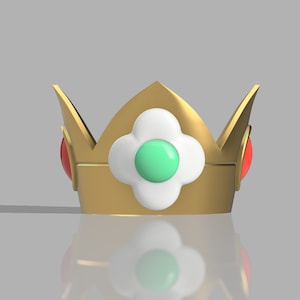 Cosplay Accessory Princess Daisy Crown 3D File - Etsy