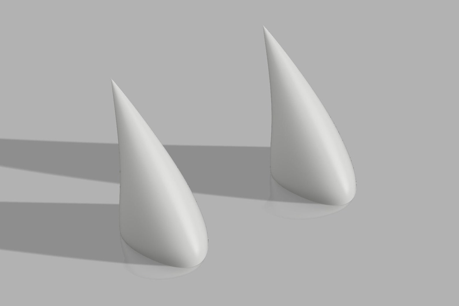 Little Smooth Devil Horns 3D File for Original Character - Etsy