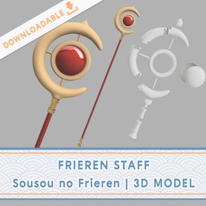 Frieren Staff 3D File - Etsy