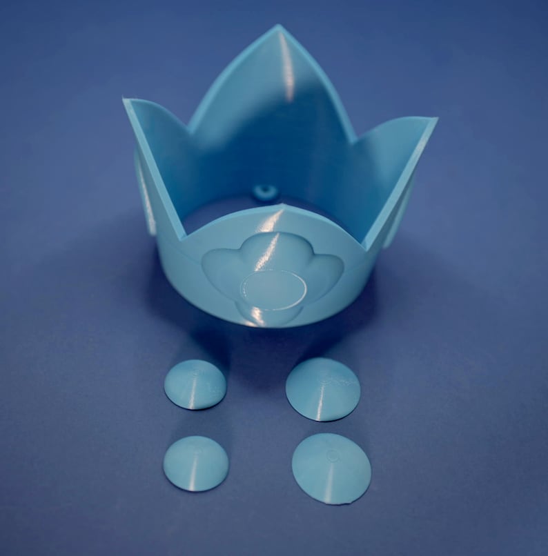Cosplay Accessory Princess Daisy Crown (3D Print STL File) - Etsy