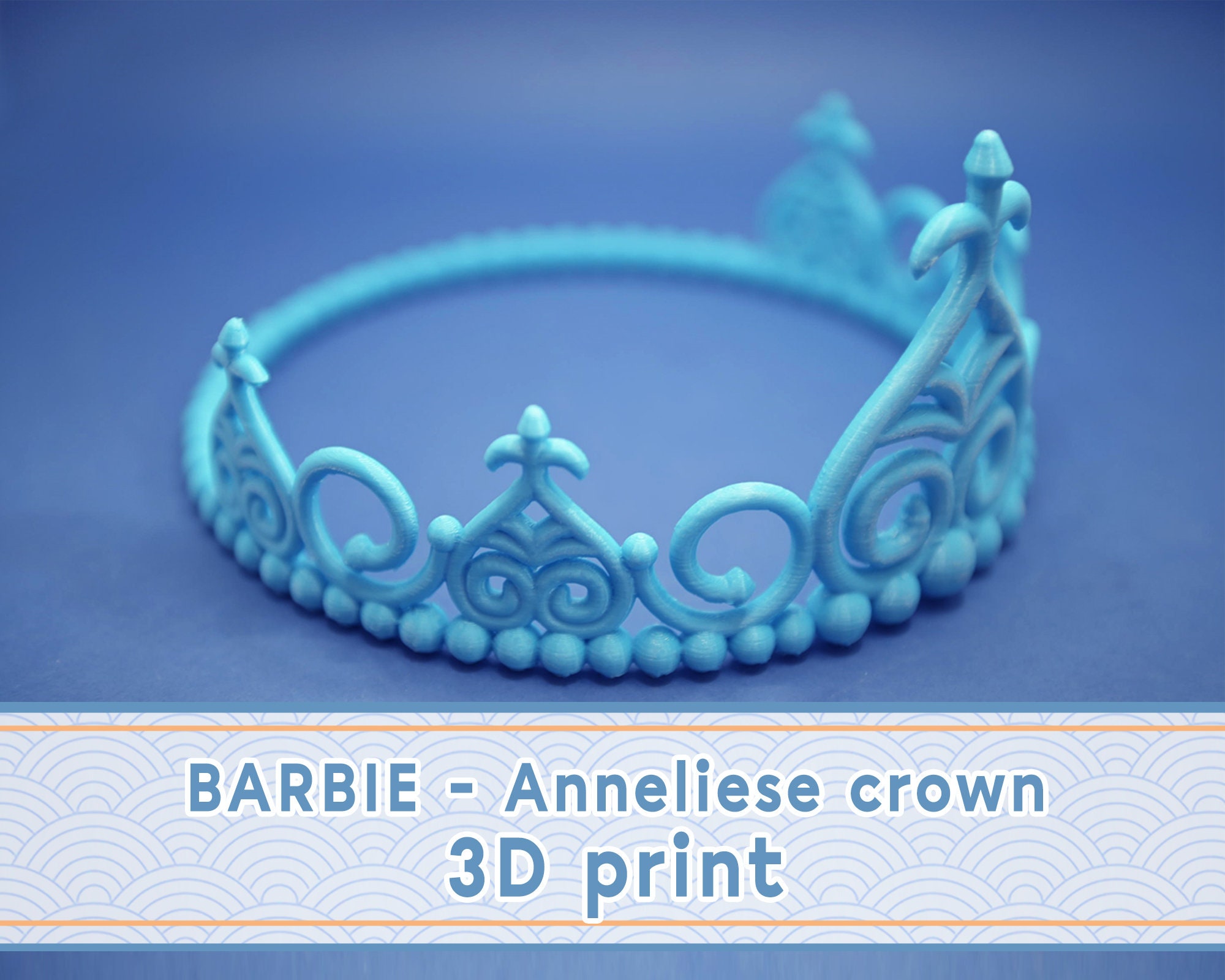 Barbie Silhouette With Crown