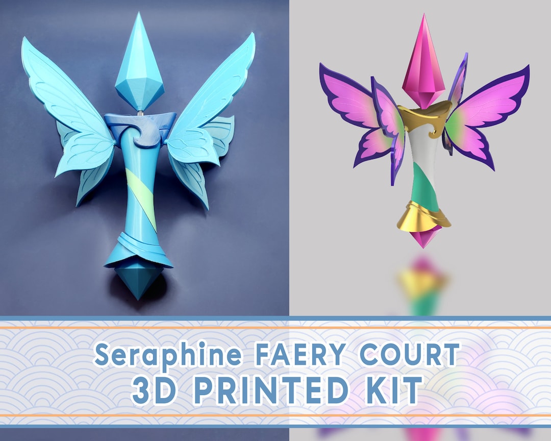 Seraphine Faery Court Microphone 3D Printed Kit - Etsy