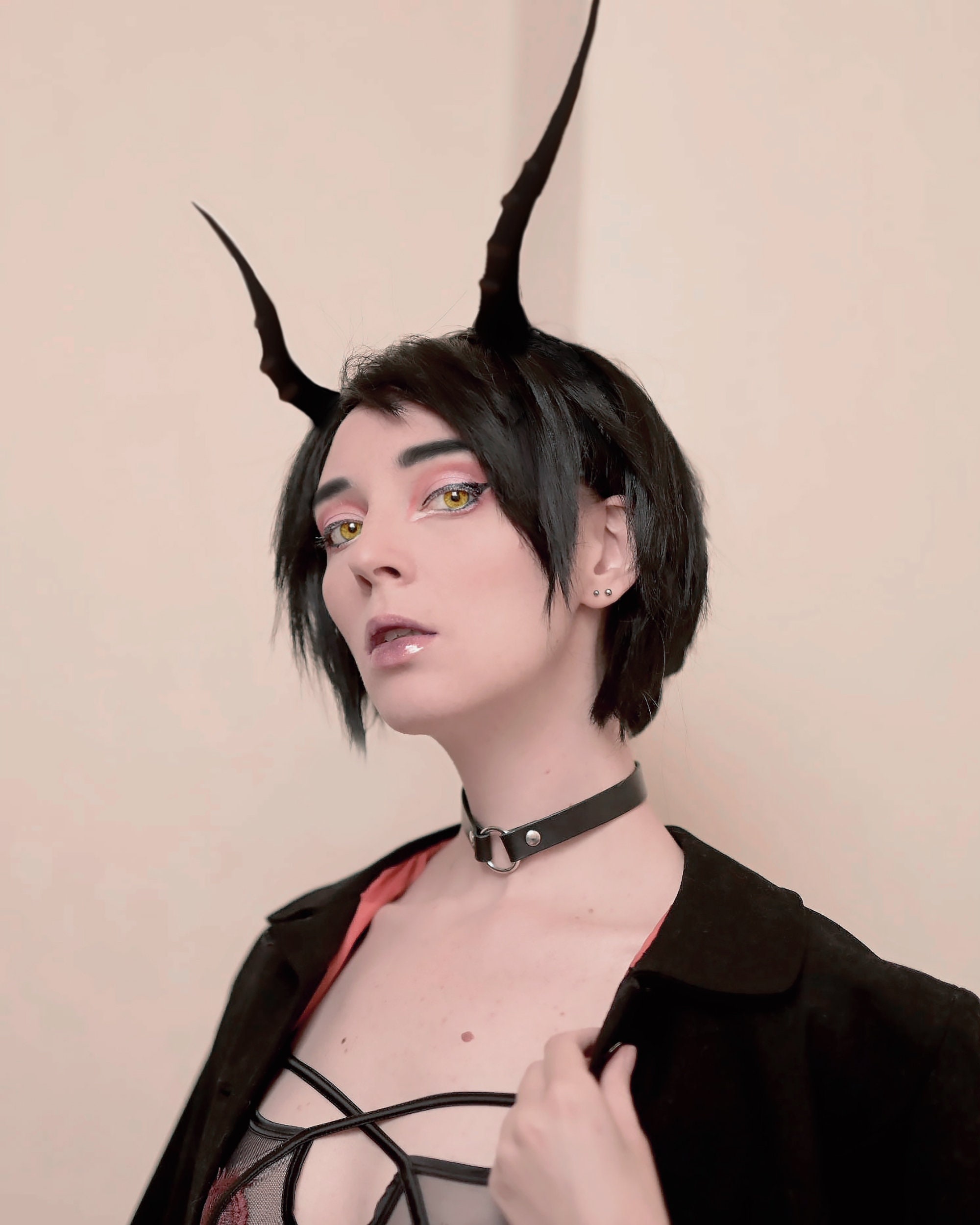 Long Devil Horns 3D File for Original Character (OC), Cosplay, Dungeons ...