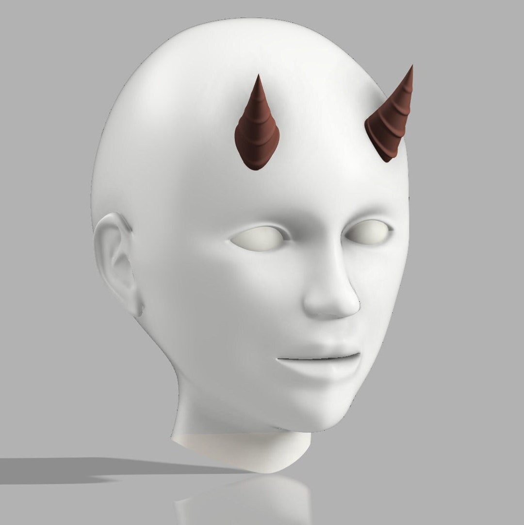 Little Devil Horns | 3D File for Original Character (OC), Cosplay ...