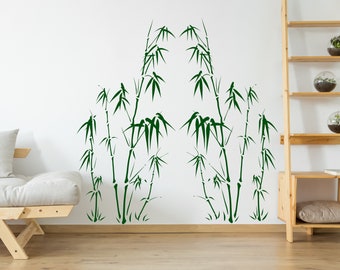 Bamboo Wall Decal | Etsy