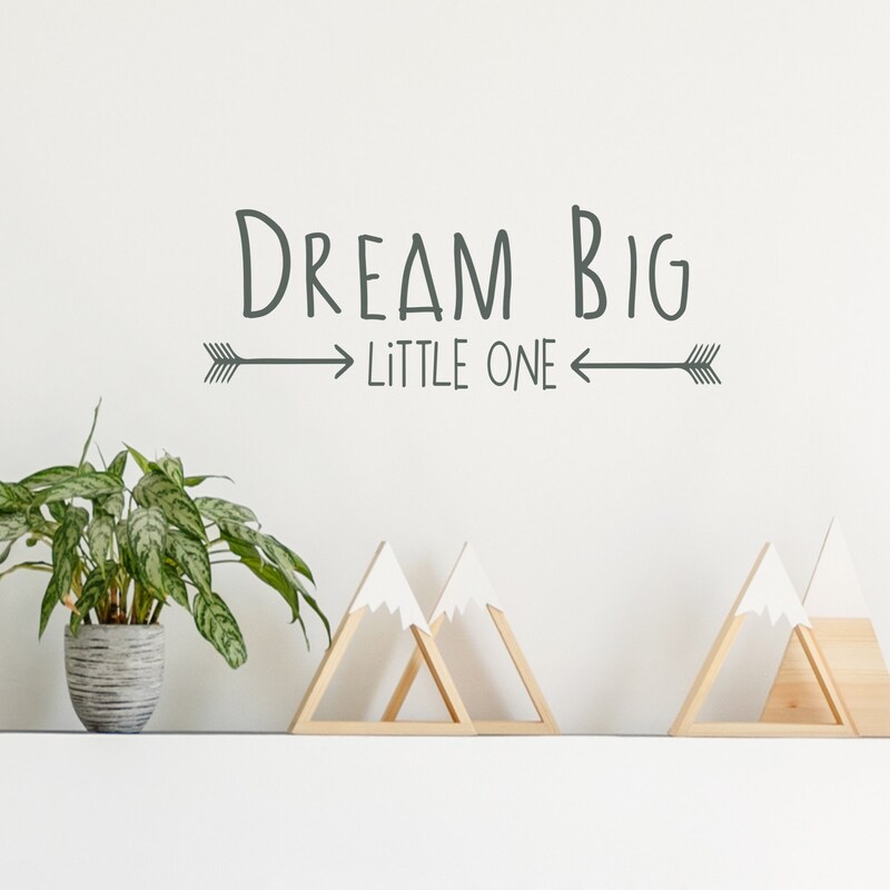 Dream Big Decal - Etsy