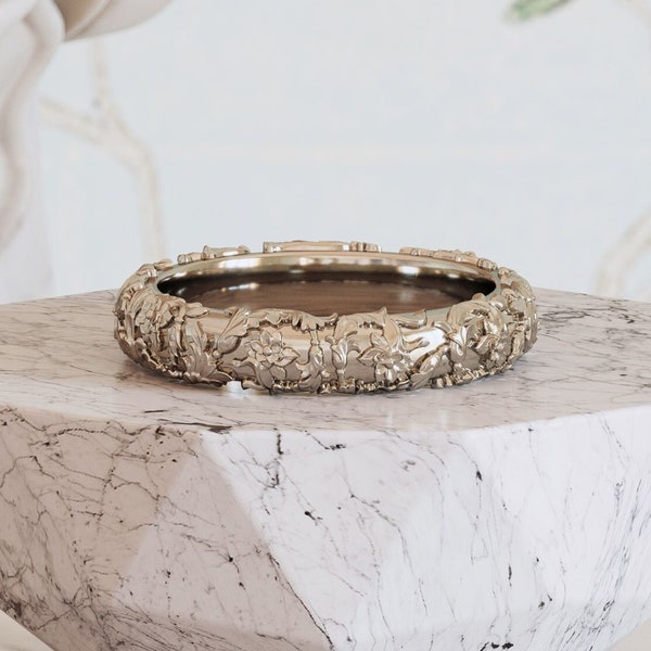 Organic Wedding Ring - Etsy