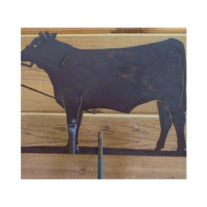 Showmanship Steer Garden Stake Laser-cut Design Natural | Etsy