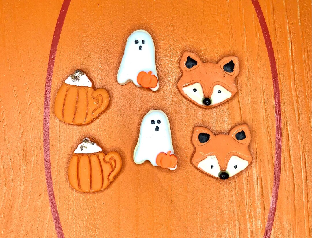 1:5 Miniature Halloween 3 Sugar Cookies Made for 12-15” Fashion Dolls ...