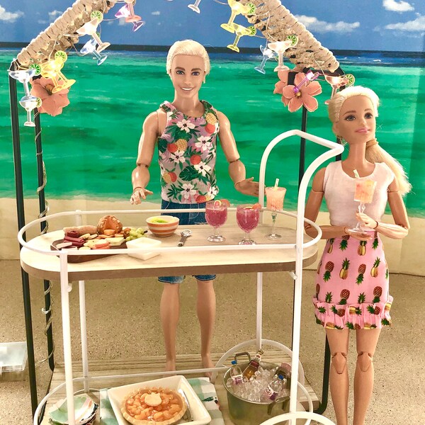 Dollhouse Bar Cart - Etsy