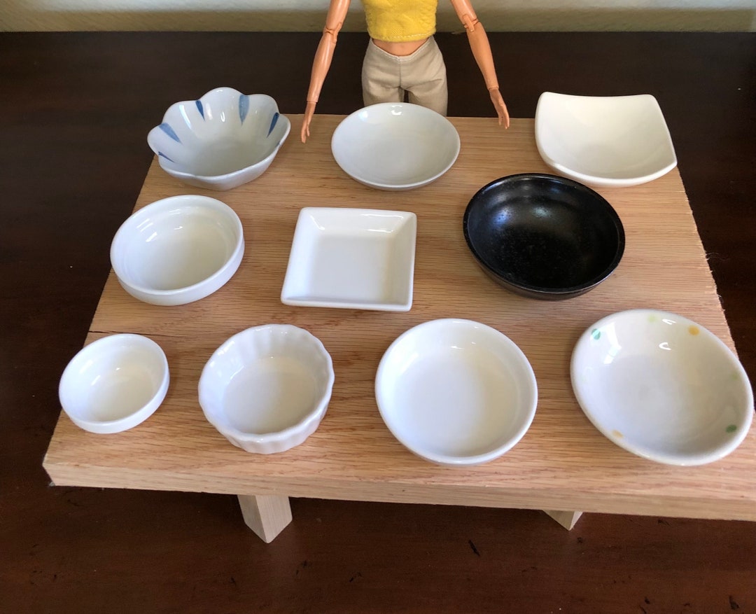 1:6 Miniature Serving Dishes for 11.5 Fashion Doll Food. - Etsy
