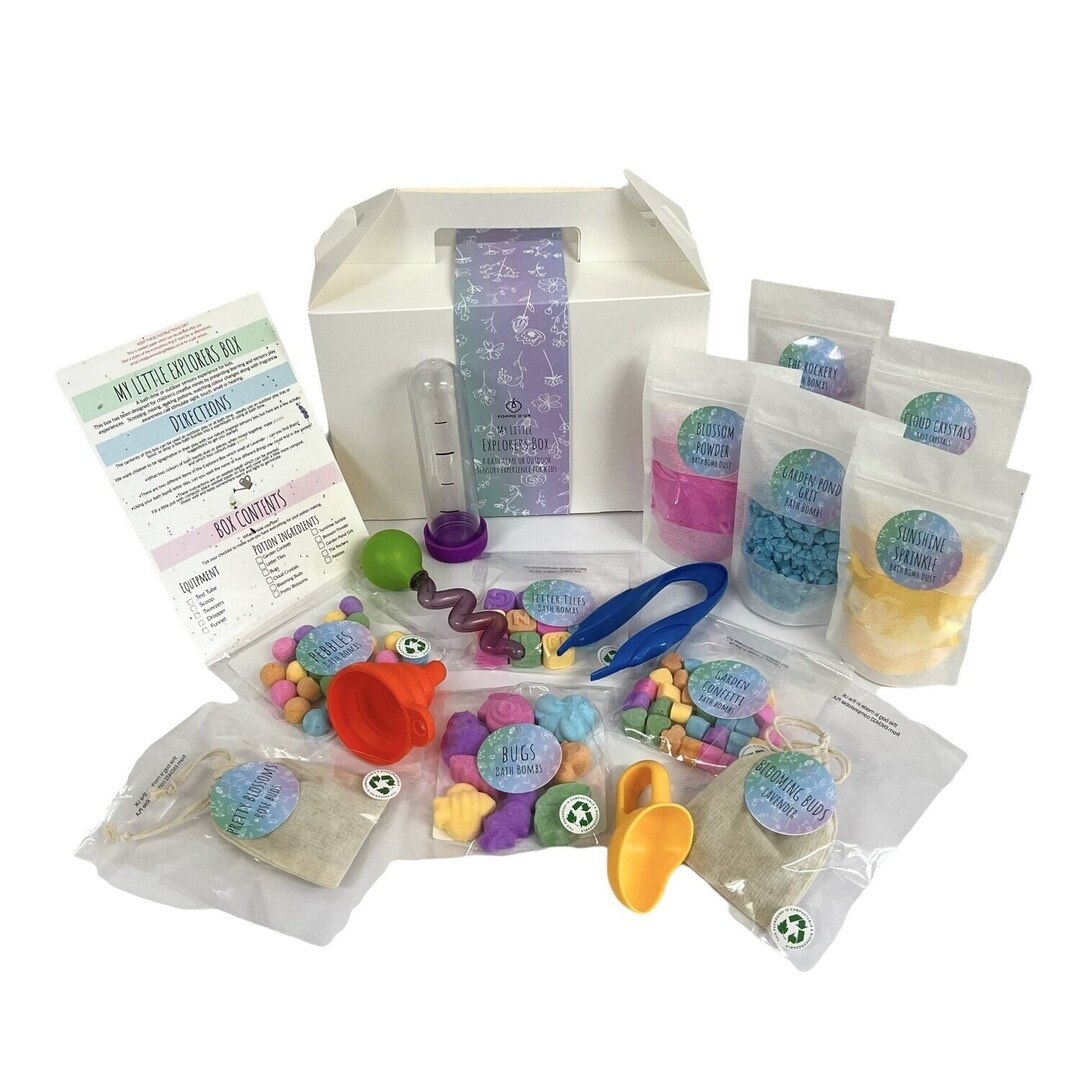 My Little Explorers Box - a Bath Time Sensory Experience for Kids - Etsy
