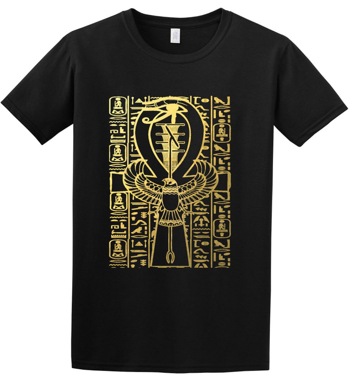 Ancient Kemet Ankh in Gold Print - Etsy