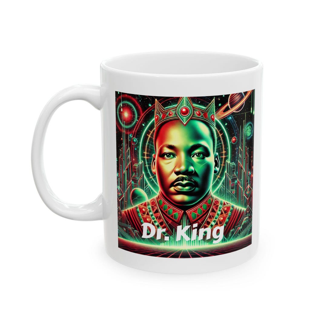 Martin Luther King Jr Black History Coffee Mug, Historical Figure in ...