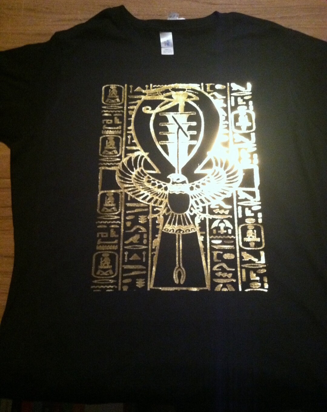 Ancient Kemet Ankh in Gold Print - Etsy
