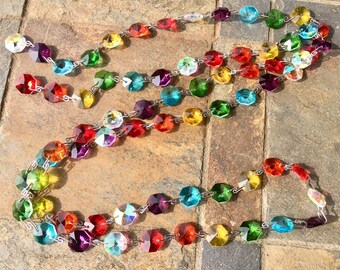 Crystal garland | Etsy