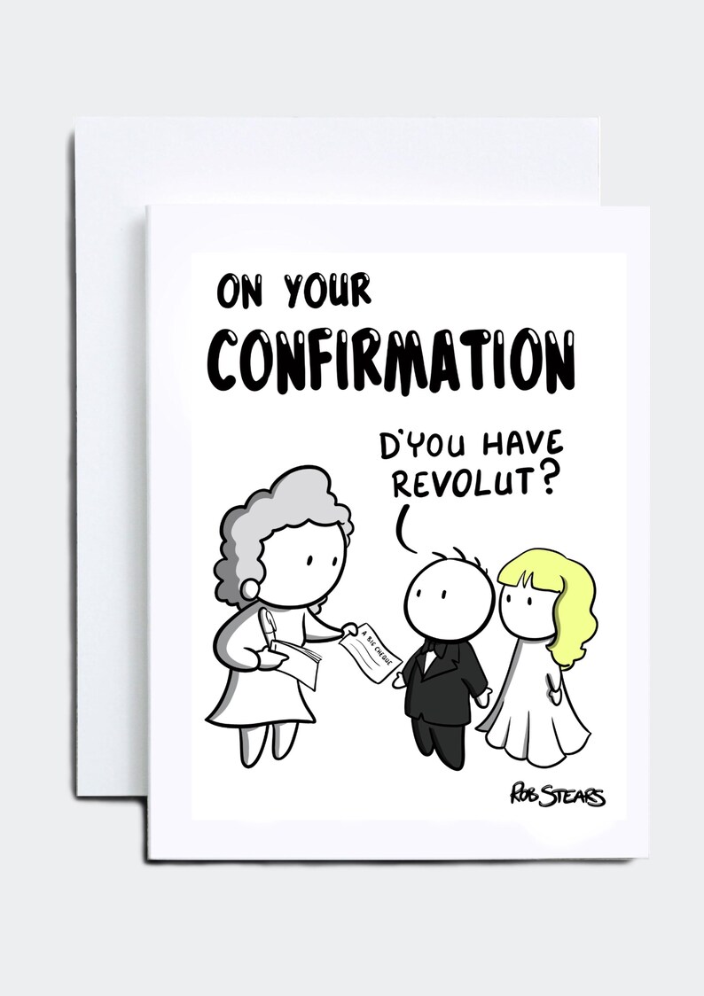 Funny Confirmation Card - Etsy