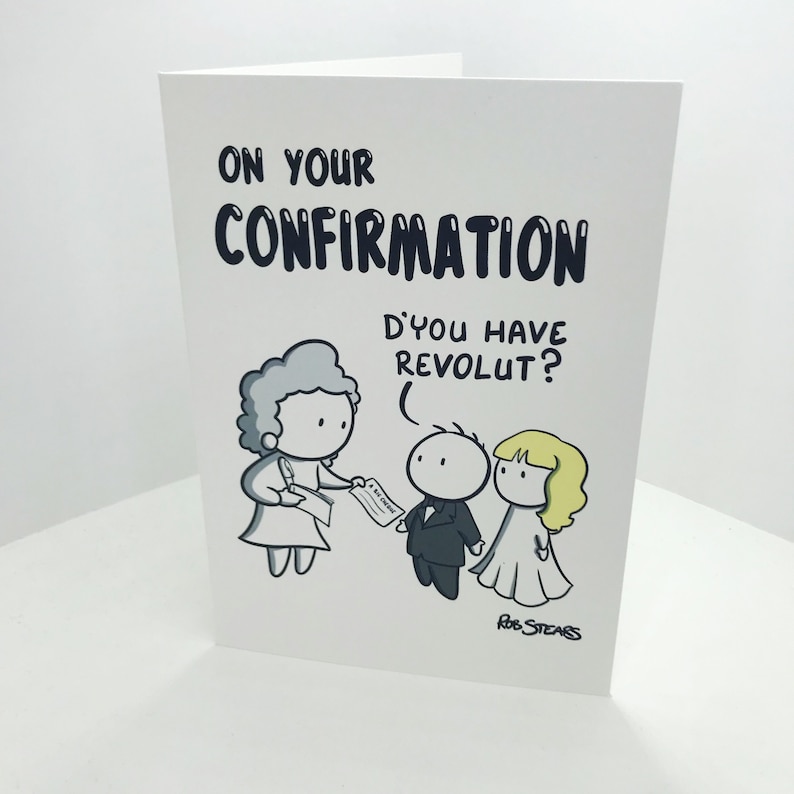 Funny Confirmation Card - Etsy