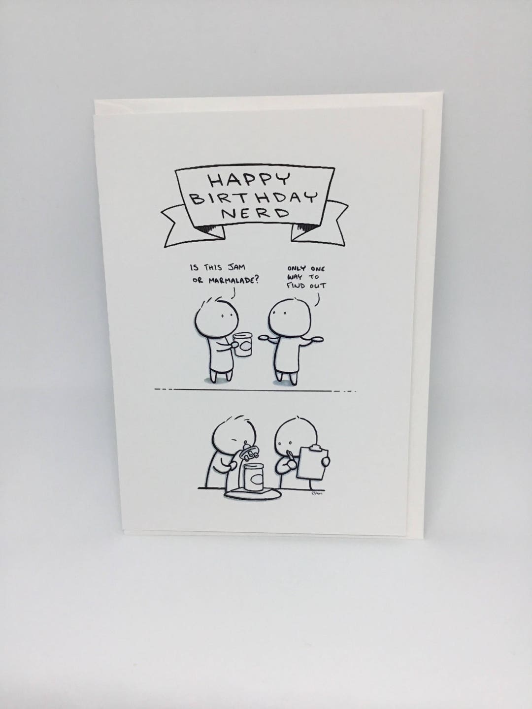 Funny Birthday Card - Happy Birthday, Nerd - Etsy