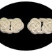 3 Pieces a Unit Black Ivory or White Braided Chinese Frog Decorative ...