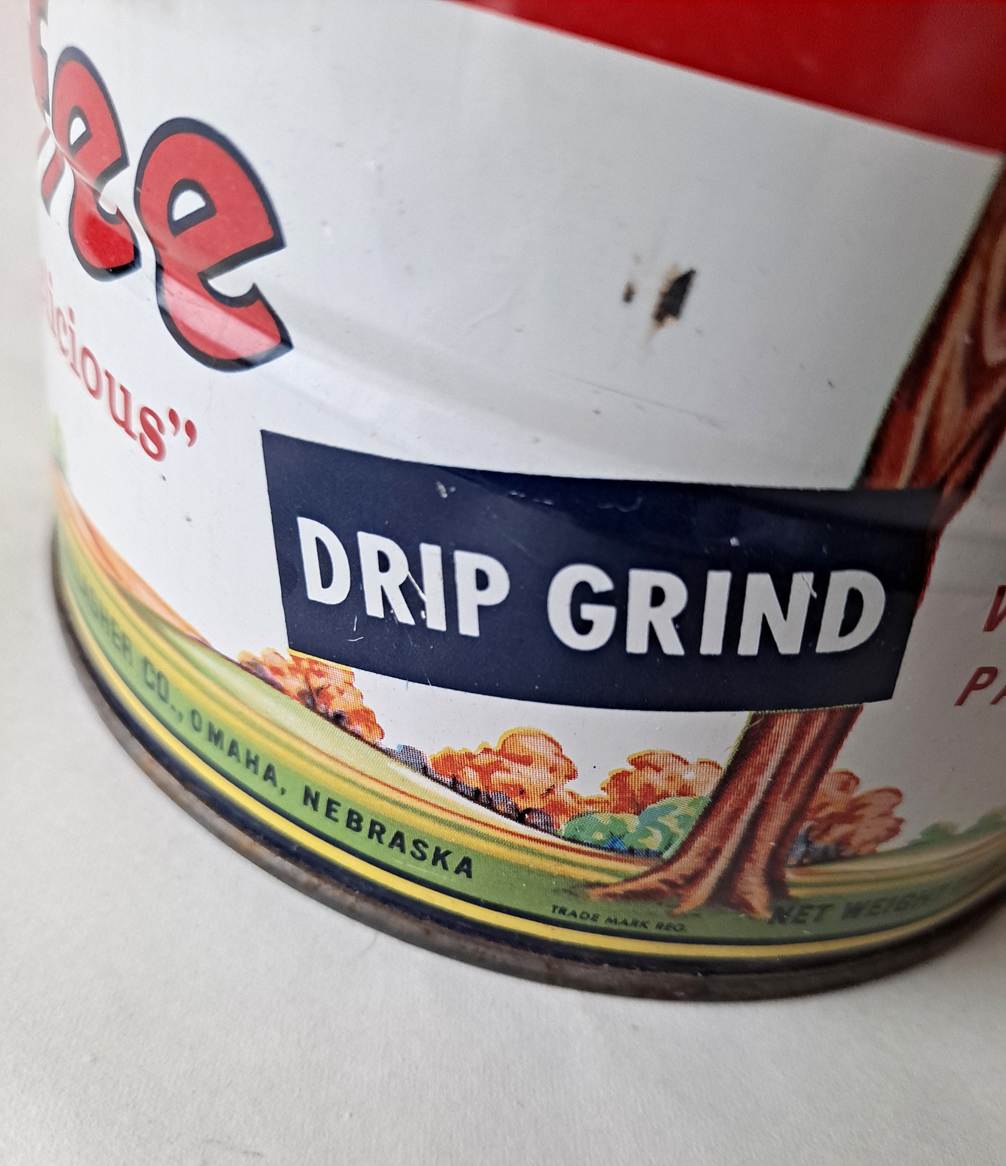 Vintage Butter-nut Coffee 2 Pound Can Drip Grind With Lid - Etsy