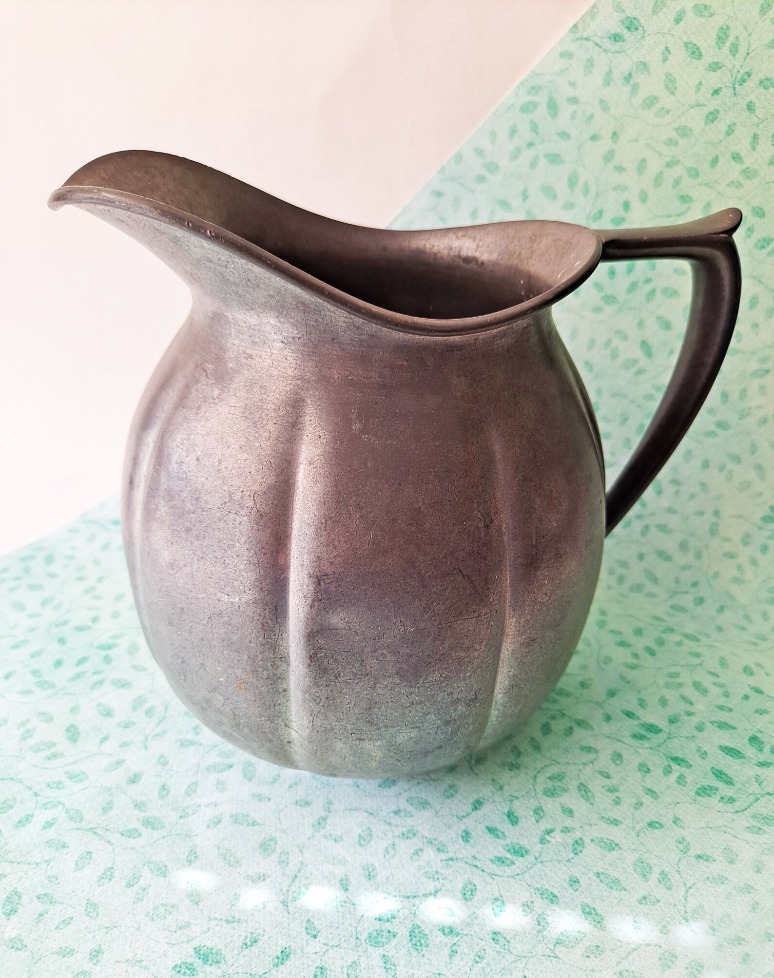 Antique 1930s Old Colony Pewter Pitcher - Etsy