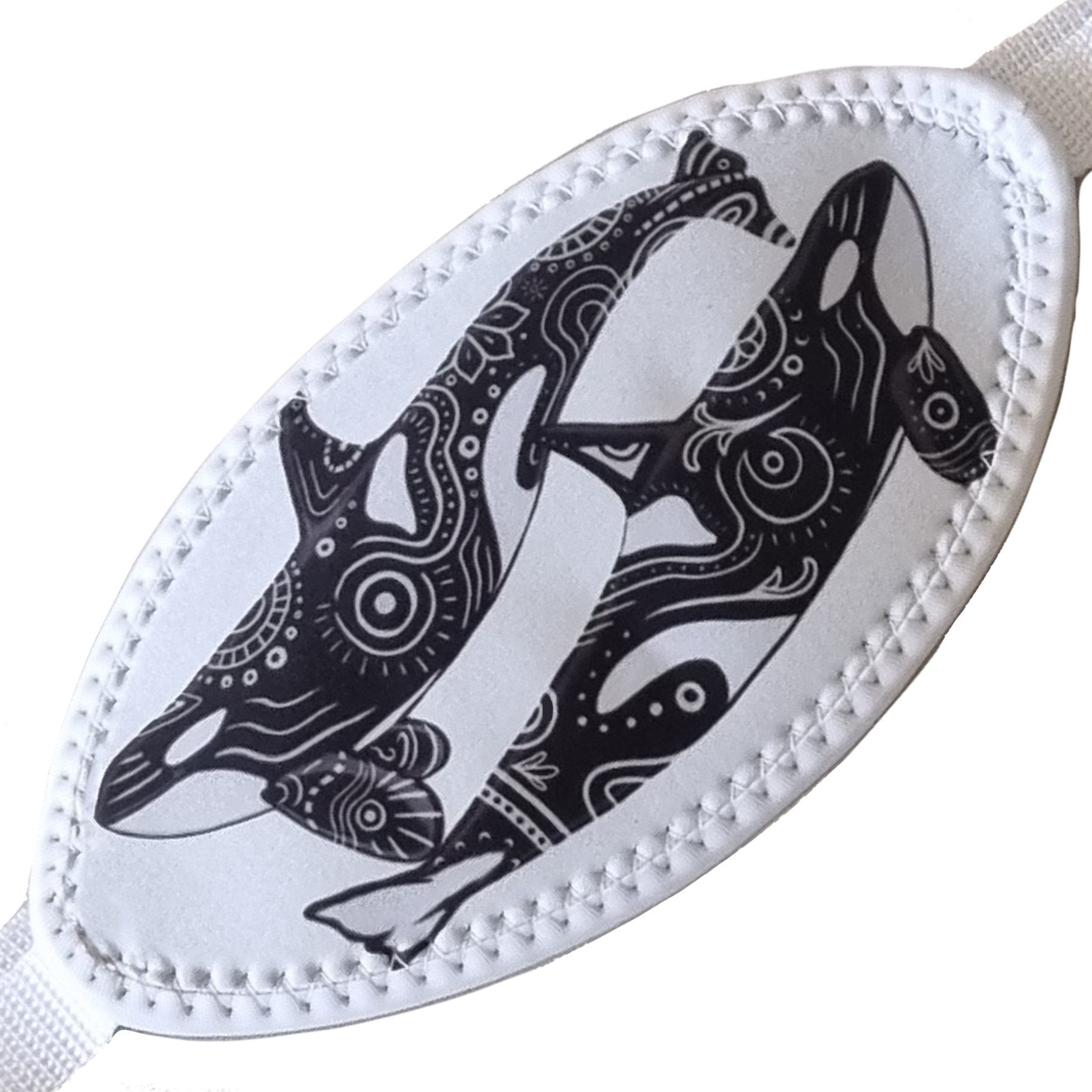 DIVING MASK STRAP Orca Scuba Mask Strap Snorkelling Mask Strap Neoprene ...