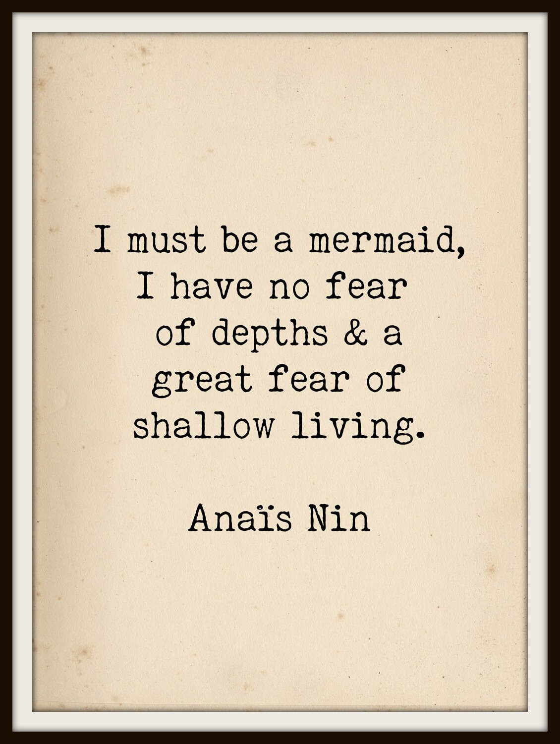 Digital Download Anais Nin Quote Literary Art Quote Print - Etsy UK