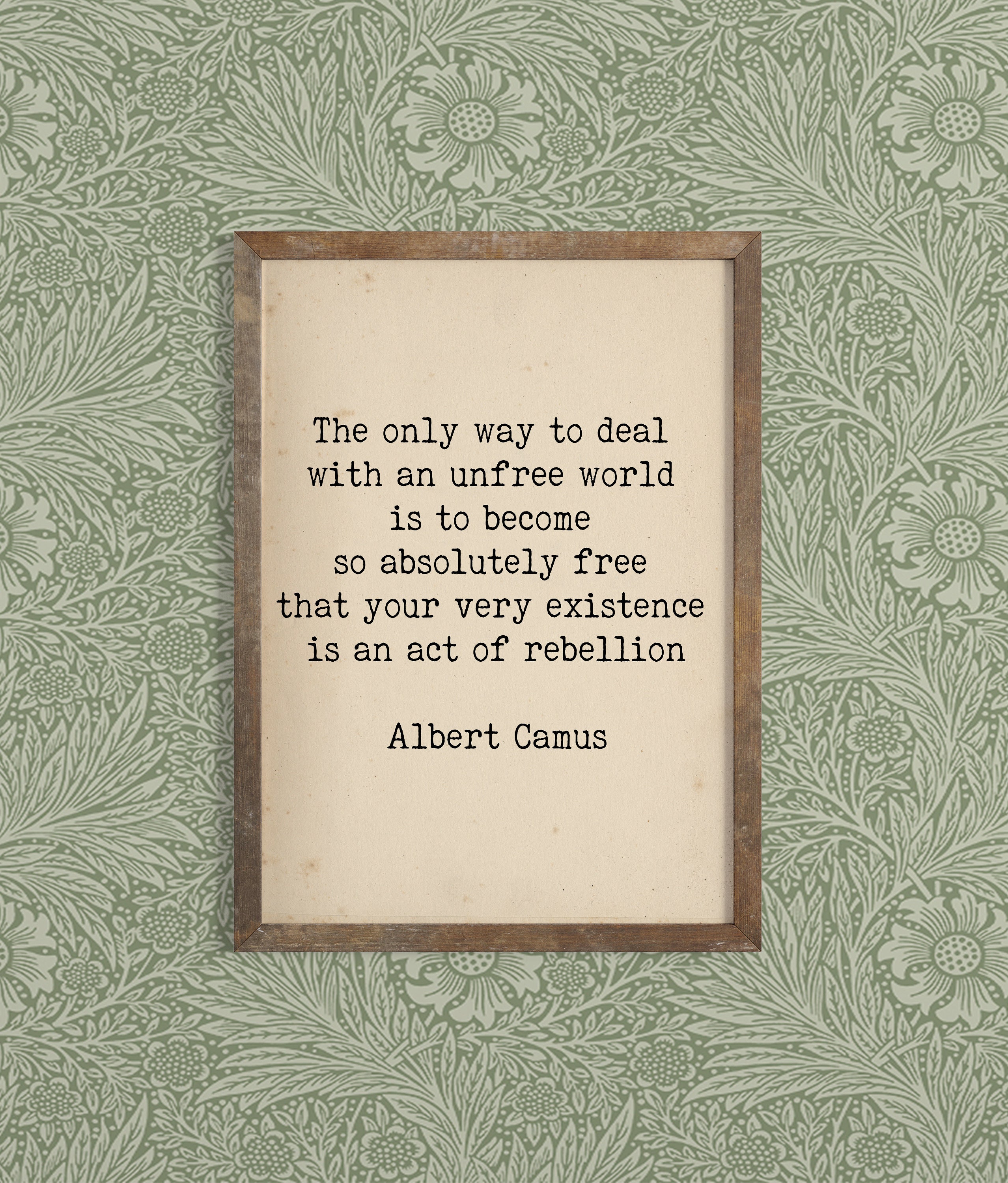 Albert Camus Rebel Quotes