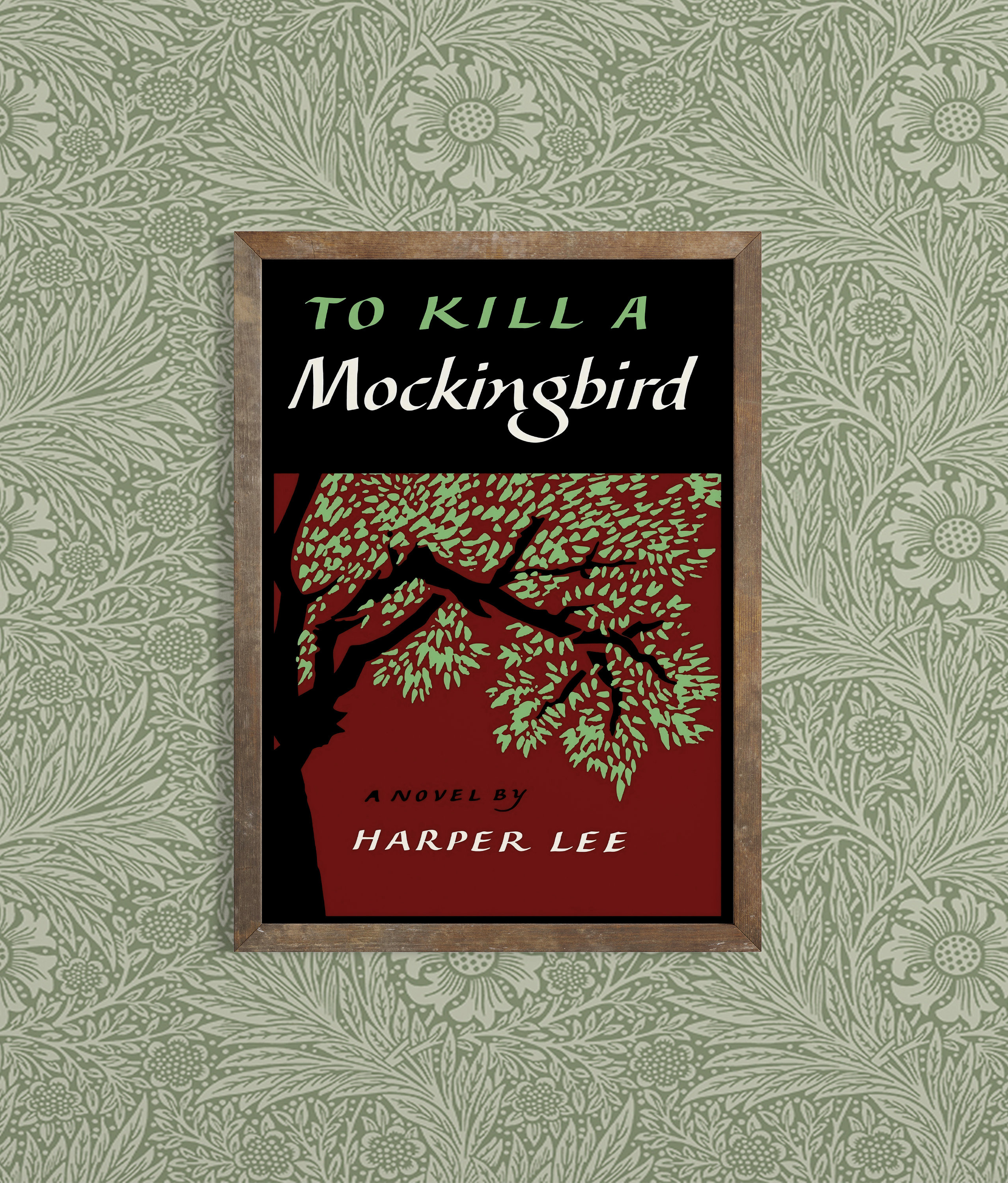 Digital Download - to Kill A Mockingbird Book Cover - Harper Lee Art ...