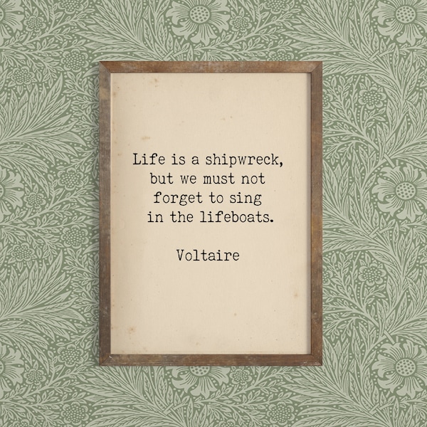 Typewriter Quote - Etsy