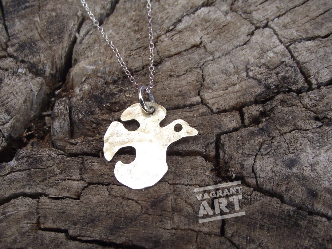 Peace Dove Anti War Necklace, Hand Cut From a Spent Bullet Case ...