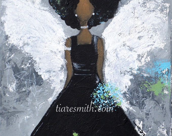 Spiritual Art. Angel Paintings Print on Canvas. Inspirational ...